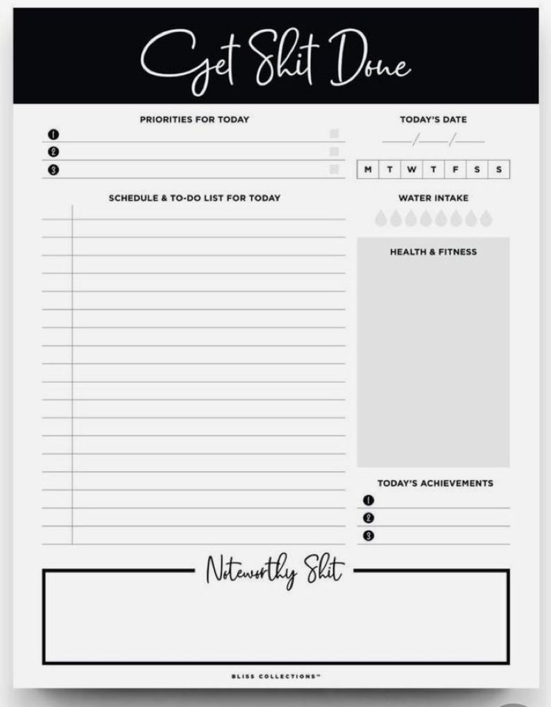 Get Set Dine Printable Planner Get Set Dine Printable Planner
