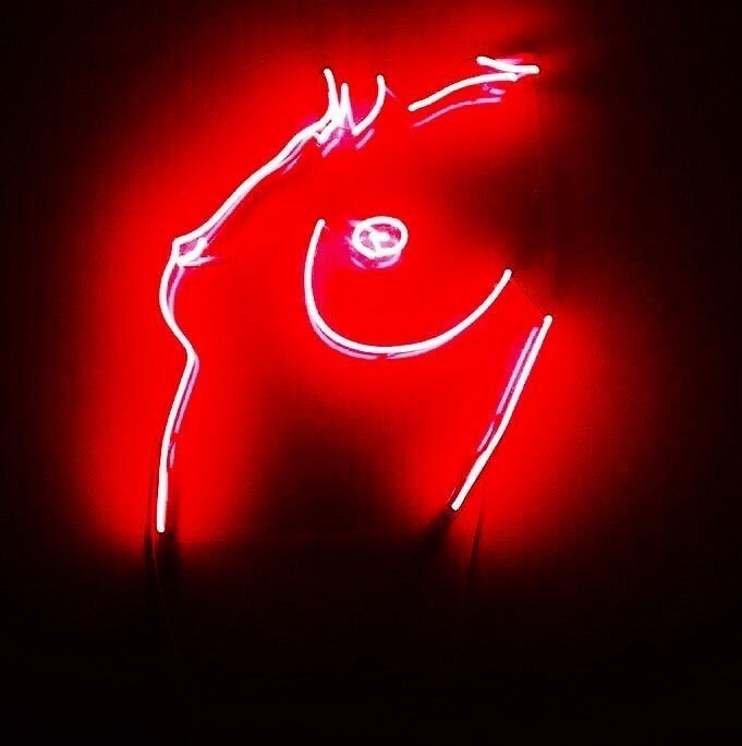 Sexy Neon Artwork Ideas Graphic Design Elements Photoshop Canvas Essentials Parts Pink Color