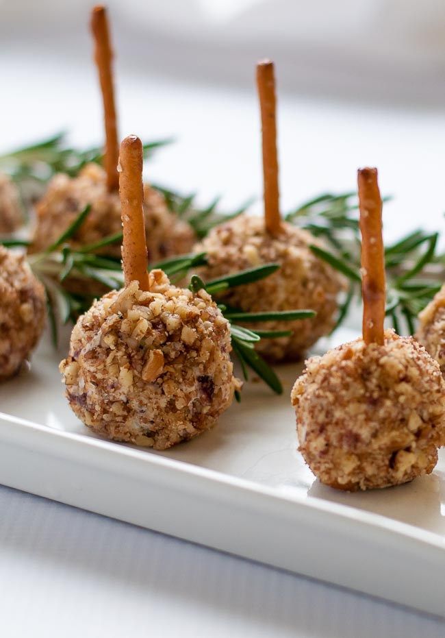 Mini Cheese Balls On A Stick Fun Finger Food Recipe Finger Foods