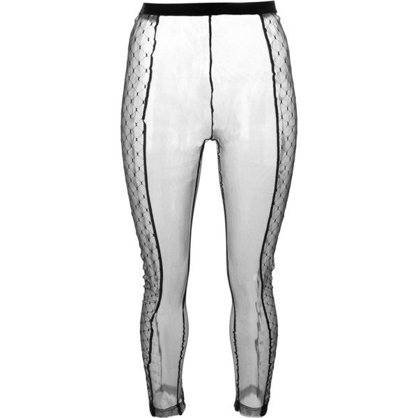 Stylish Sheer Leggings By Haider Ackermann