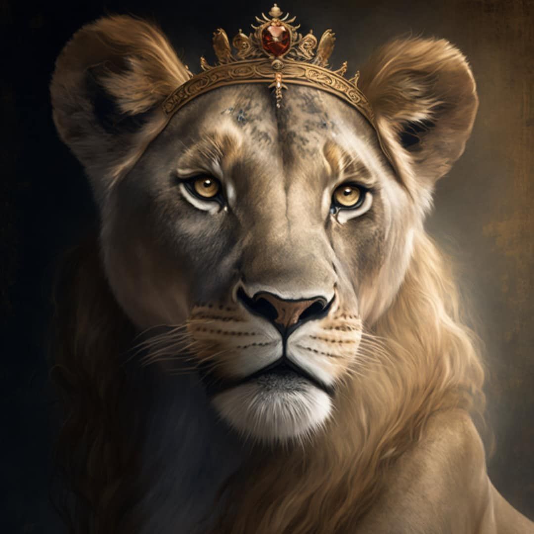 Lioness Queendigital Download Etsy Australia Lion Pictures Lion Images Lioness Images