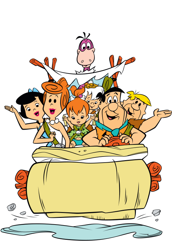 Two Flintstones Characters Fred Flintstone Barney Rubble Wilma Flintstone Betty Rubble Dino Fred