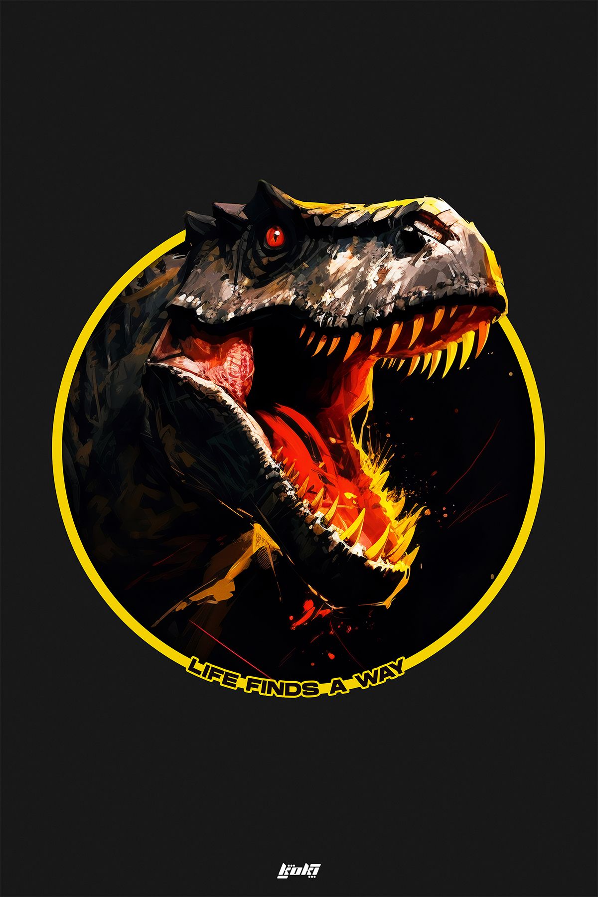 Jurrassic Park Concept Art Poster In 2024 Concept Art Poster Art Art